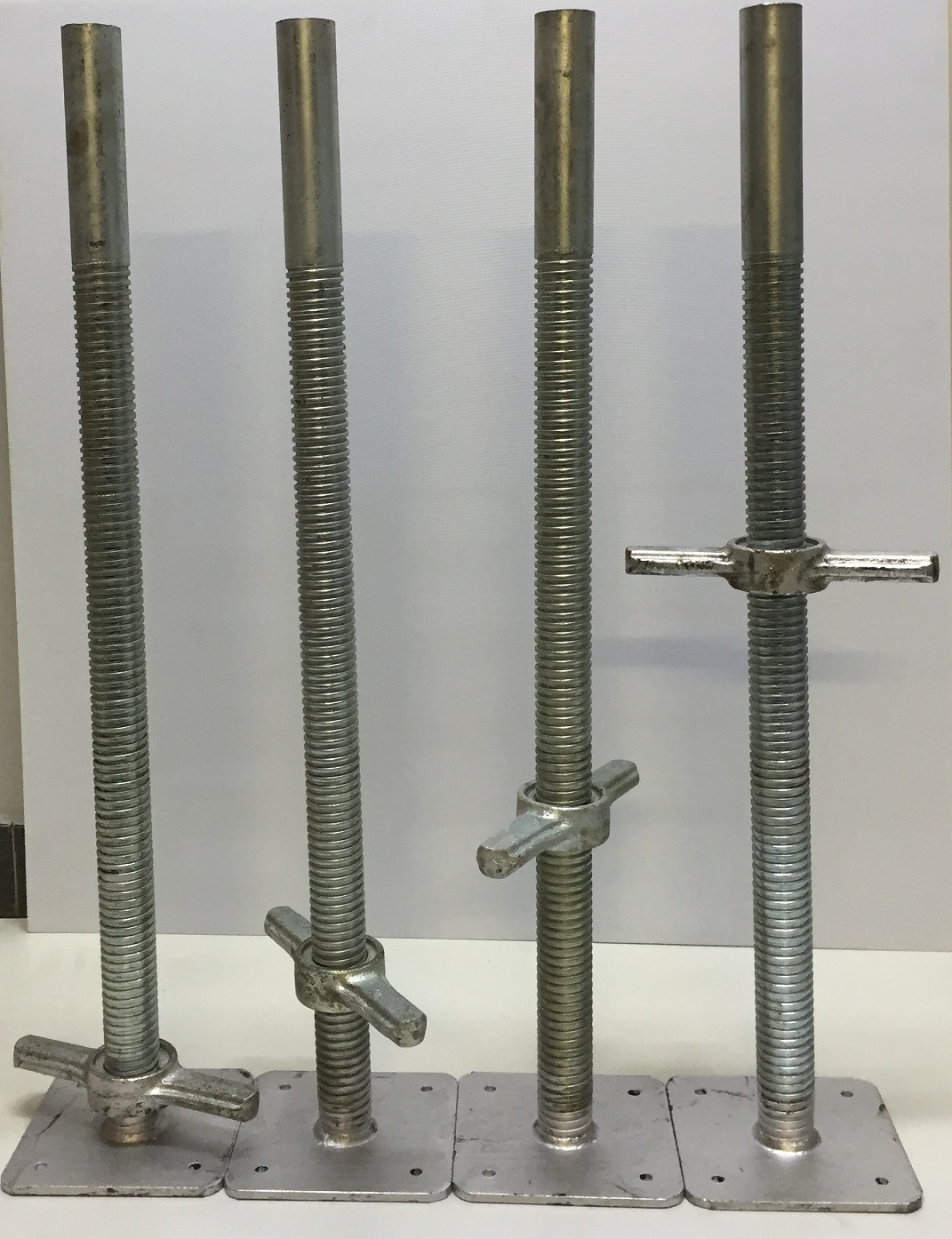 construction scaffolding base jack nuts, sole boards from Rebar, Mesh ...