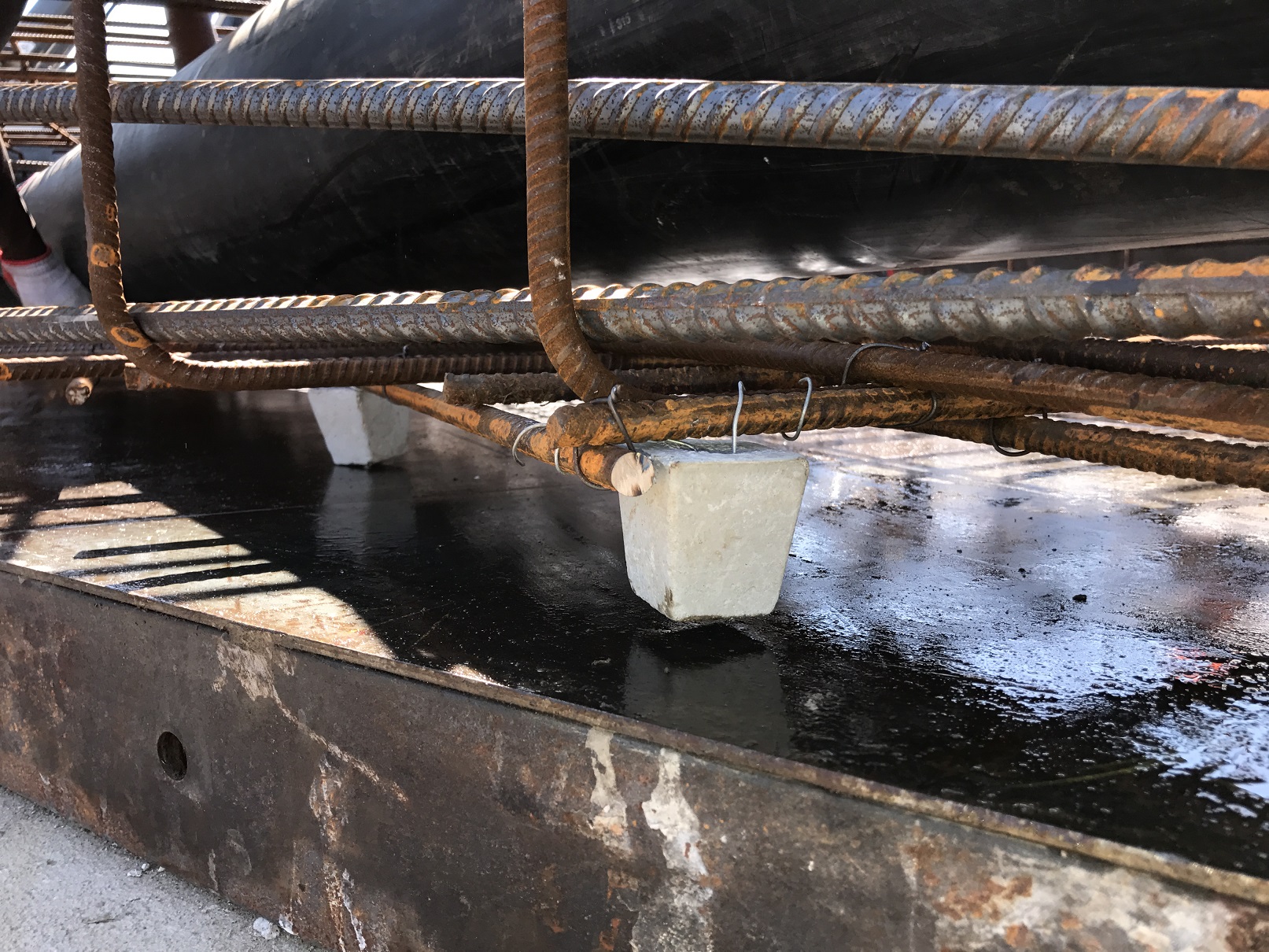 Square concrete spacers from Rebar, Mesh & Construction Supplies (Pty ...